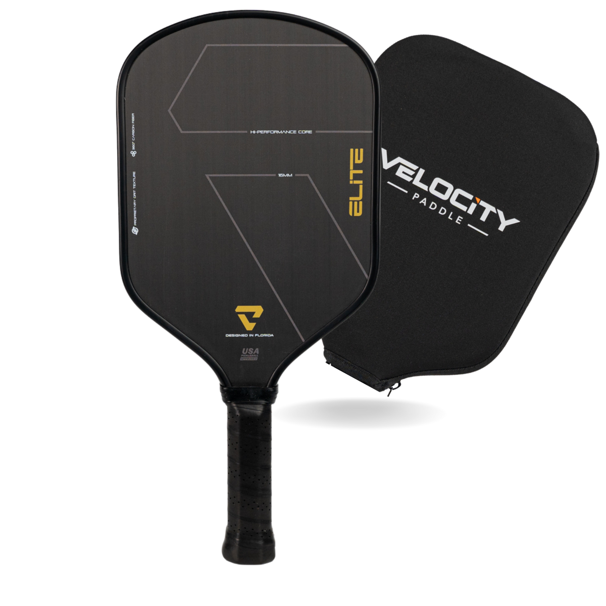 ELITE Thermoformed Carbon Fiber Paddle (w/ cover)