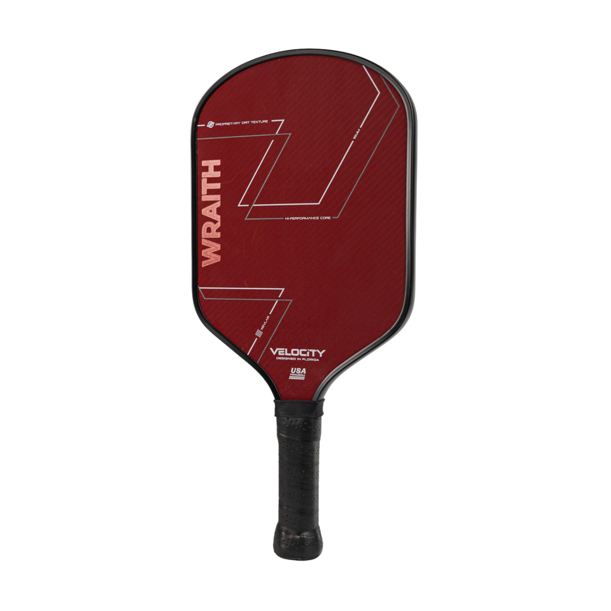 WRAITH DuPont™ Kevlar Pickleball Paddle BLACK (w/ Sleeve)